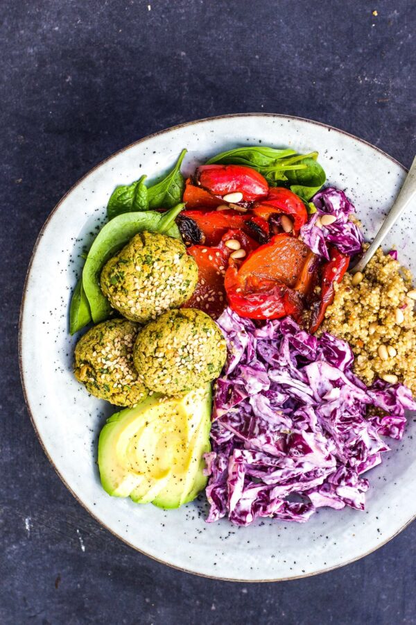 Spinach Falafel - The Little Green Spoon