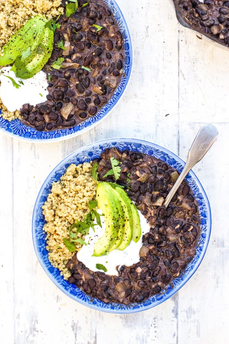 Easy Black Beans - The Little Green Spoon