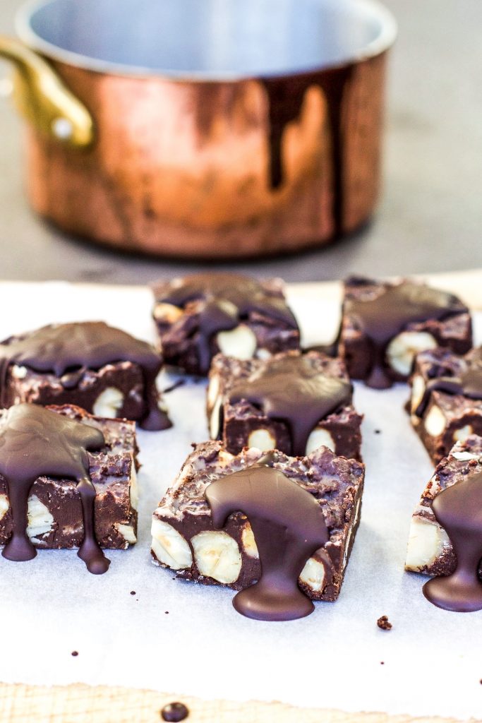 Hazelnut Fudge Chunks - The Little Green Spoon