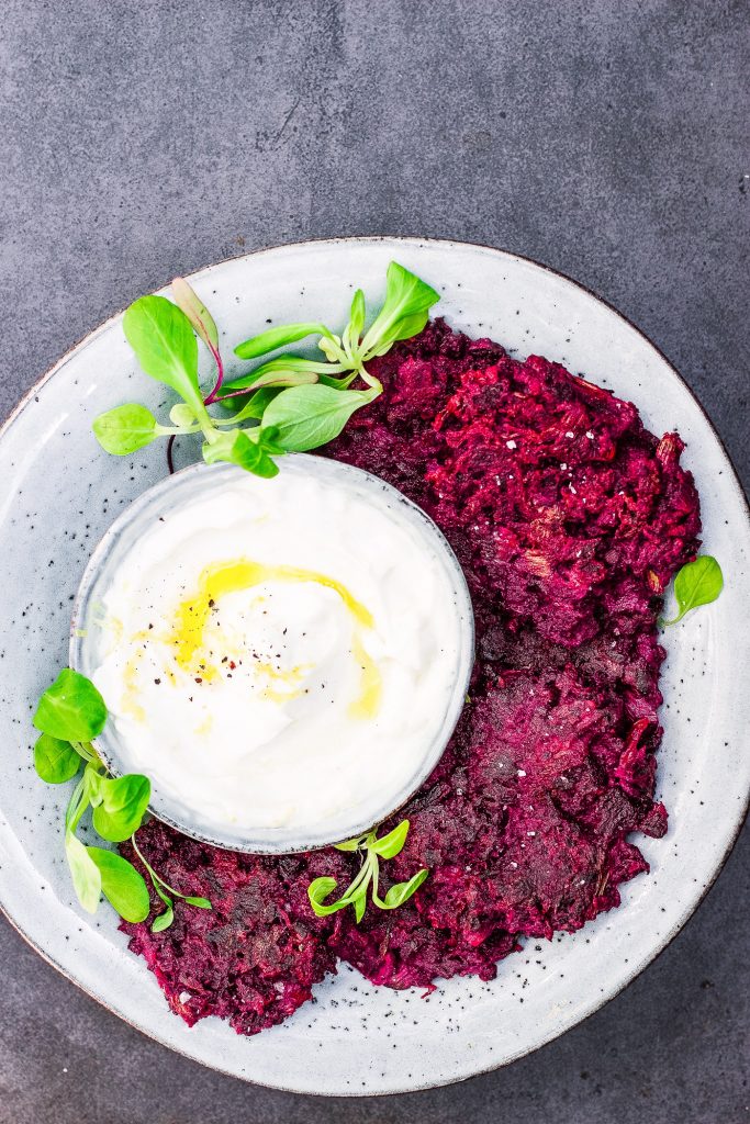Beetroot Fritters - The Little Green Spoon