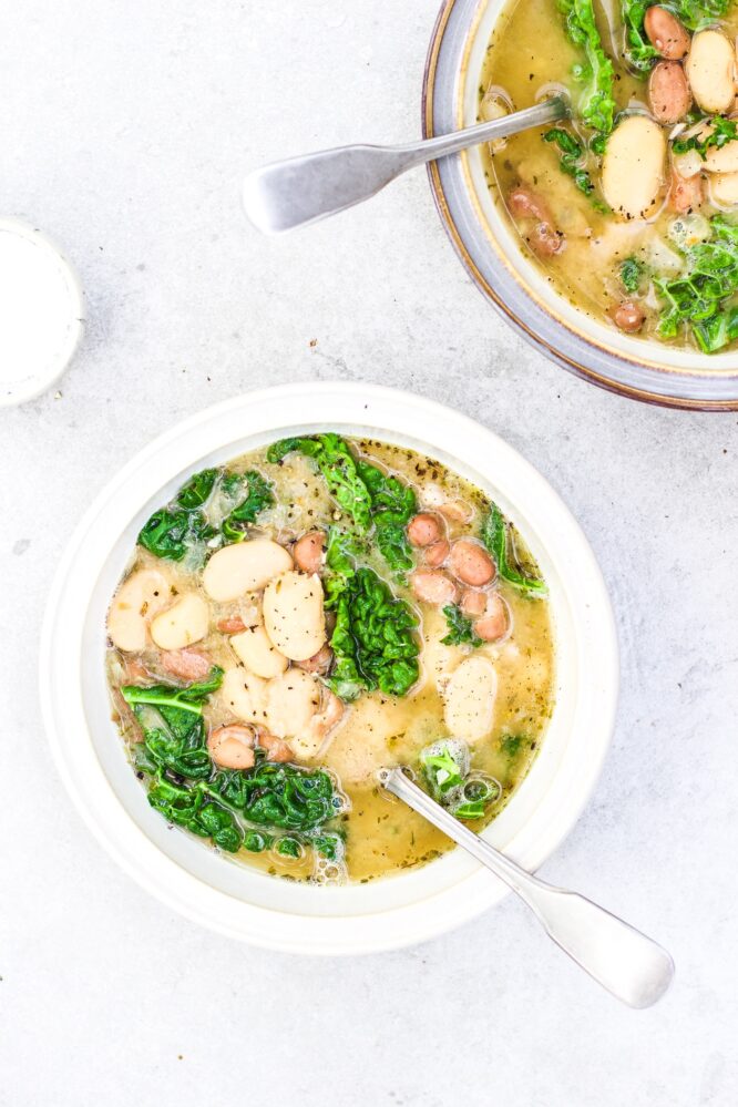 Miso Bean Soup - The Little Green Spoon