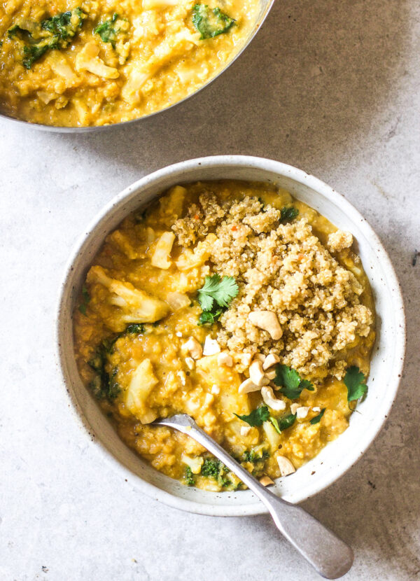 Cauliflower Dahl - Little Green Spoon